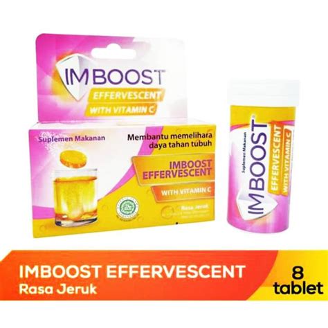 Imboost Effervescent With Vitc 8 Tablets Shopee Malaysia