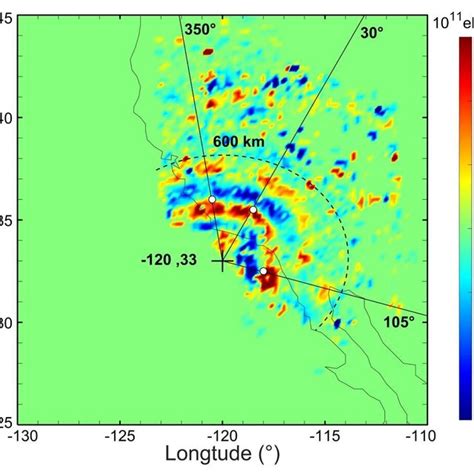 Schematic Diagram Of Ionospheric Dne Profiles The Cross Marker Denotes