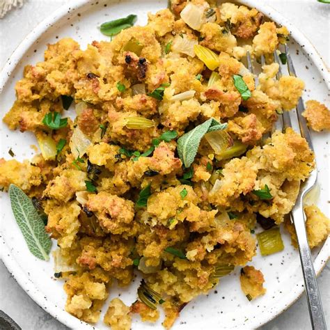 Cornbread Dressing Cornbread Stuffing Joyfoodsunshine