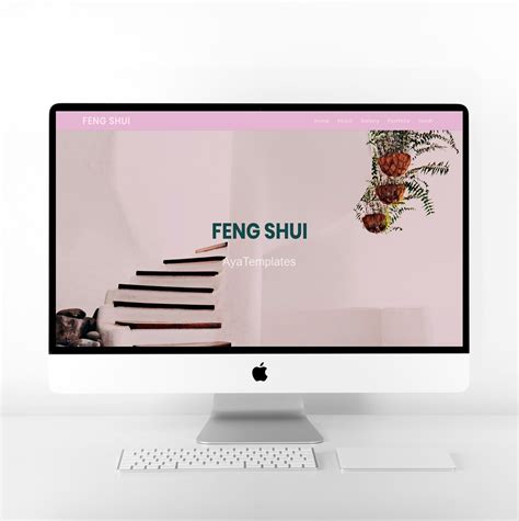 fengshui responsive html5 css3 onepage website design template aya templates