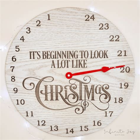 Christmas Countdown Clock Infinite Joy Ting