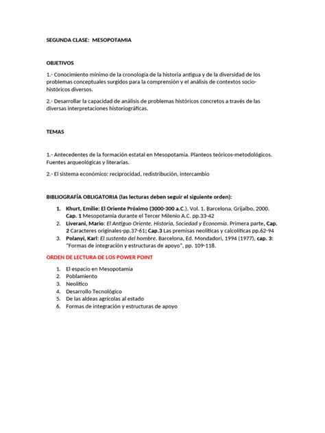 Clase N° 2 Pdf