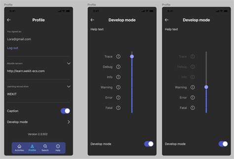 Implement Verbosity Slider · Issue 1335 · Wekit Ecsmirage Xr · Github