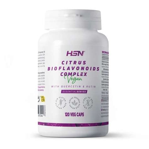 Hsn Bioflavonoides Cítricos Complex 120 Cápsulas Vegetais Kuantokusta