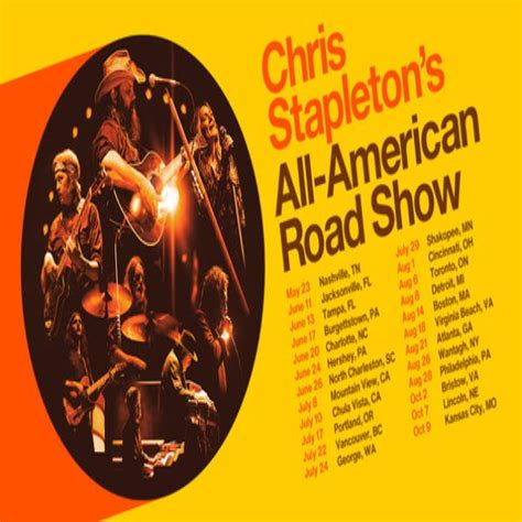 Chris Stapleton Announces Summer 2026 ‘all American Road Show Tour