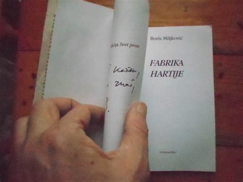Boris MiljkoviĆ Fabrika Hartije 69129373