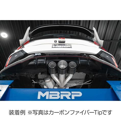 ホンダ Mbrp 2017 2021 シビック タイプr Fk8 キャットバック エキゾースト フロントパイプセット ポリッシュtip 正規