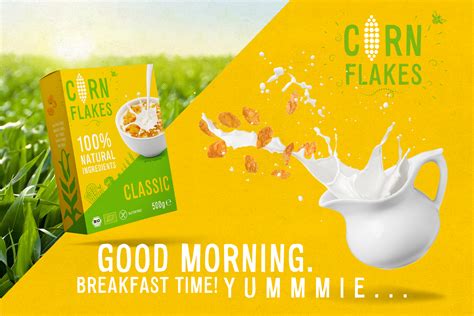 Corn Flakes Packaging Design