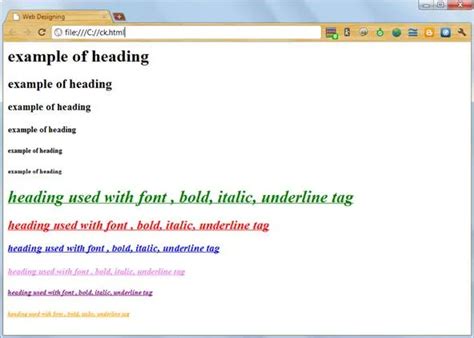 How To Design Amazing Web Pages Using Basic Html Forward Computing