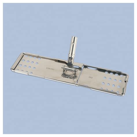 Contec Quicktask Flat Hinged Mop Head Frames Material Stainless Steel