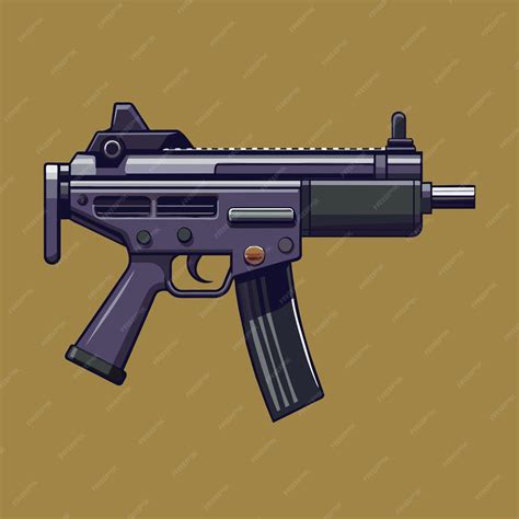 Premium Vector Mp5 Vector Graphics Illustration Eps Source File