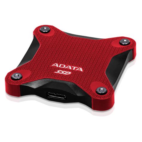 Adata Sd620 512gcrd 512gb Red Shock Resistance External Portable Ssd