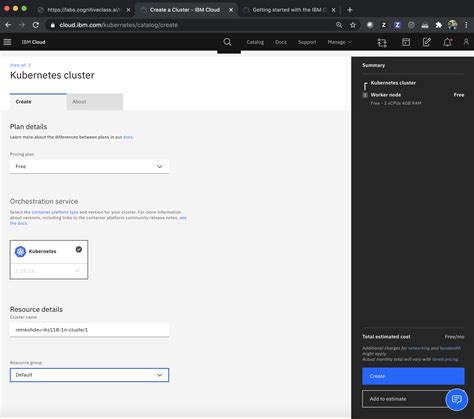Create Free Kubernetes Cluster Workshop Setup