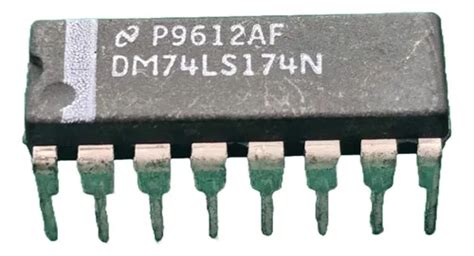 2x Circuito Integrado 74ls174n 74ls174 National Mercadolivre