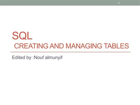 Data Base Programming Chapter2 29 Slides Pptx