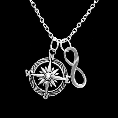 Infinity Compass Etsy