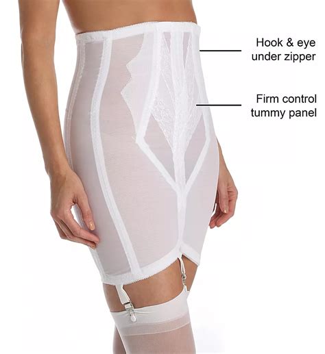 High Waist Open Bottom Girdle With Zipper