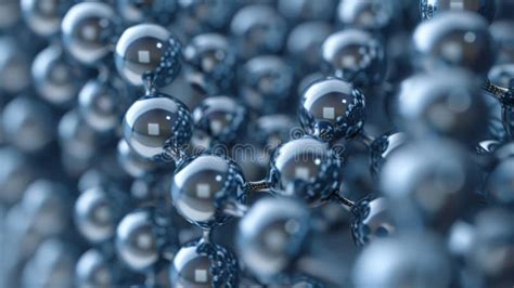A Closeup Of A Unique Type Of Nanomaterial Made Up Of Tiny Spheres