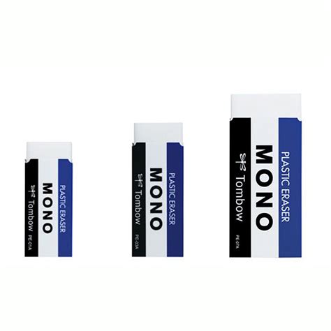 Tombow Mono Plastic Eraser 3 Pcs Pack — A Lot Mall