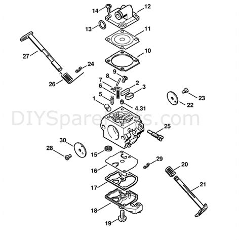 Stihl Ms 180 Chainsaw Ms180c B D Parts Diagram Carburetor C1qs57a Artofit