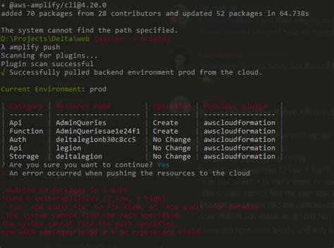 Error Adding Admin Api To Existing App With Auth · Issue 4279 · Aws Amplifyamplify Cli · Github