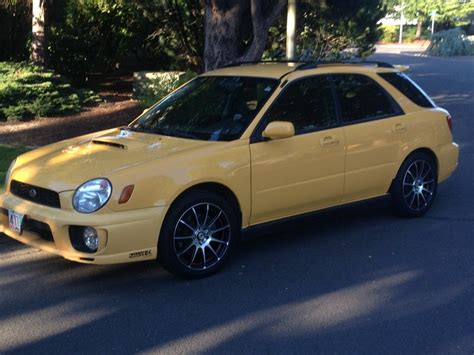 My Sonic Yellow Wrx Subaru