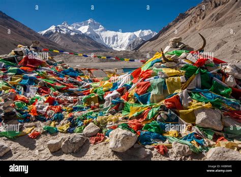 Mount Everest Summit Flags