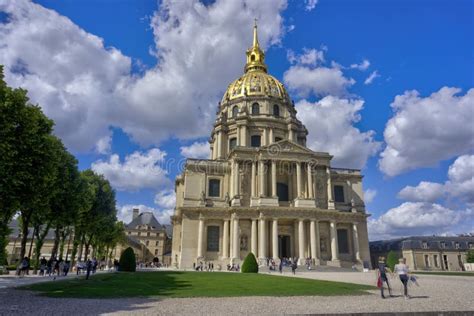 Dome Church Les Invalides Paris France Editorial Stock Image Image Of