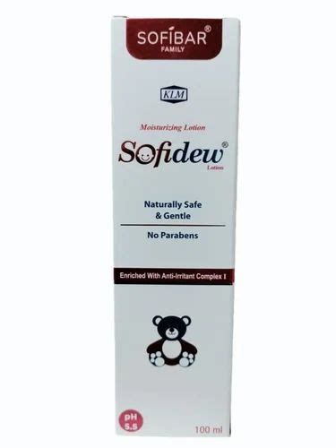 100ml Sofidew Moisturizing Lotion At ₹ 259 Piece Skin Moisturizer In