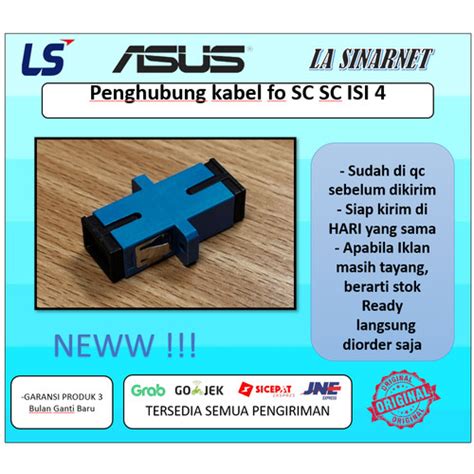 Jual Penghubung Kabel Fo Sc Sc Isi 4 Jakarta Pusat La Sinarnet Tokopedia
