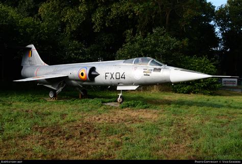 Aircraft Photo Of Fx04 Lockheed F 104g Starfighter Belgium Air