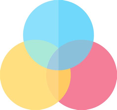Venn Diagram Vector Icon Design 15015154 Vector Art At Vecteezy