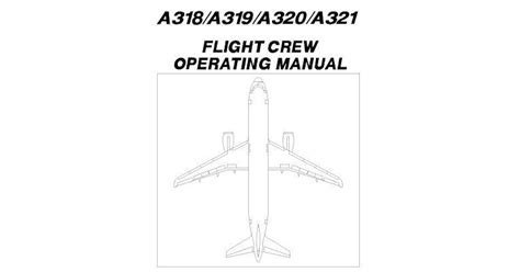 Airbus A320 Fcom Volume 1 System Description By Airbus Industrie