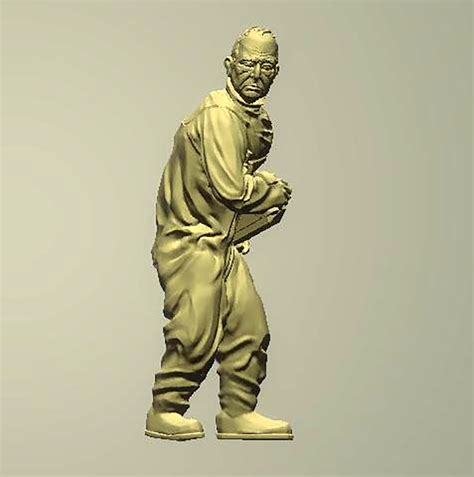 Scientist Objective 3d Printing Model Stl