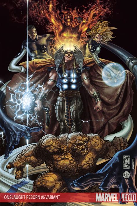 Onslaught Reborn 5 Variant Cover Comic Art Community Gallery Of