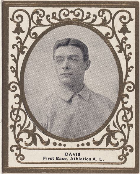 Harry Davis Philadelphia Athletics Baseball Card Portrait Library Of Congress