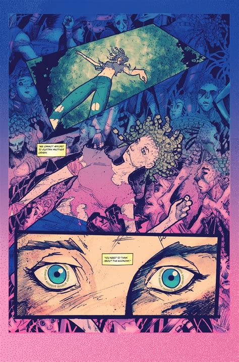 Peace Of Mind Is A Sci Fi Dystopian Comic Book Series Set In The Not