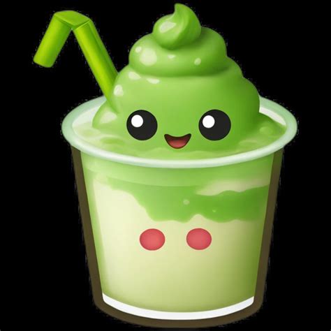 Matcha Bubble Tea Emoji Ai Emoji Generator