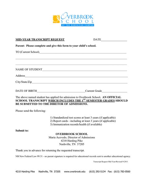 Transcript Request Template Download Free Documents For Pdf Word And