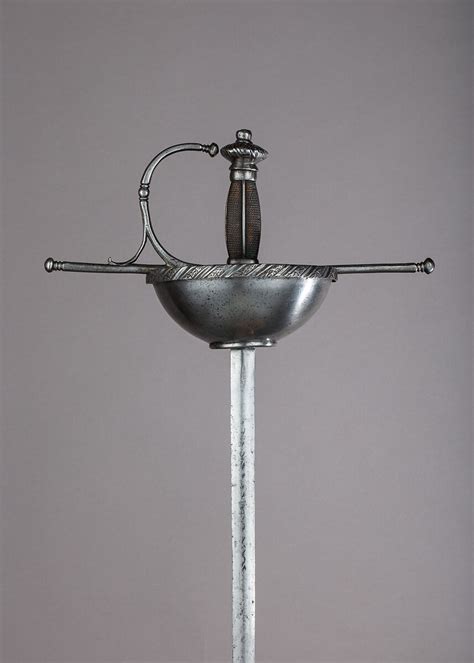 Cup Hilted Rapier Spanish The Metropolitan Museum Of Art
