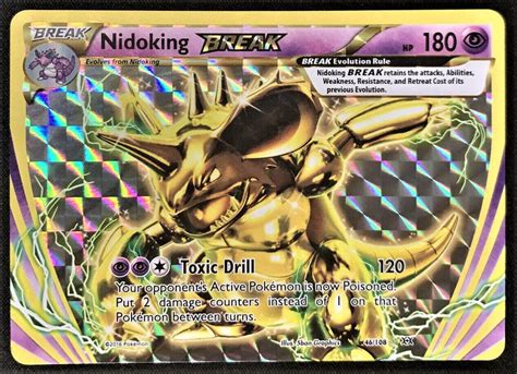 Nidoking And Nidoqueen Break Cards Nidoking Break 46108 Ultra Rare