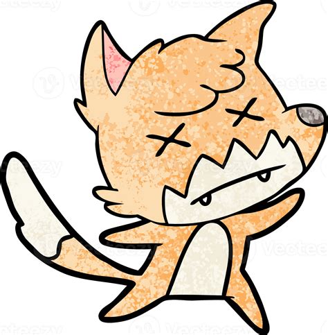 Cartoon Dead Fox 45306112 Png