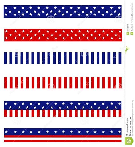 Patriotic Clip Art Border Artjullll