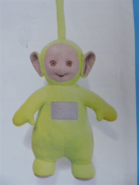 Teletubbies Dipsy Popular Television Stuffed Doll Iron On Face Butterick 5975 Craft Collectible