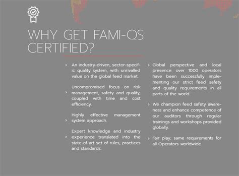 Fami Qshsl Certification Service Hsl Certification Service