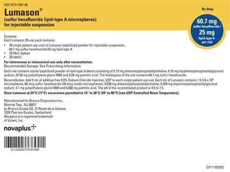 Lumason Fda Prescribing Information Side Effects And Uses