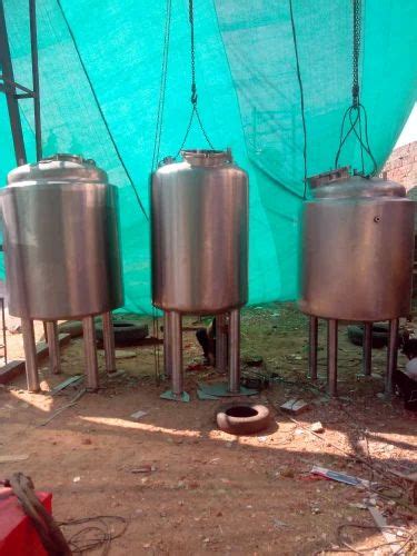 Jacketed Vessel 500l Steam Jacketed Vessels Manufacturer From Ahmedabad