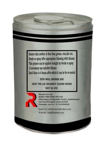Solvent Based Fire Resistant Coating For Wall 20 L White At ₹ 425