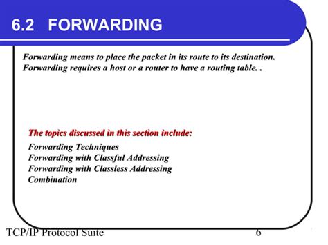 Chap 06 Delivery And Routing Of Ip Packets Ppt