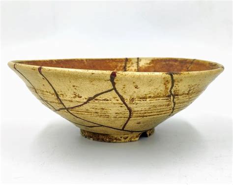 Antique Japanese Kintsugi Chawan Etsy